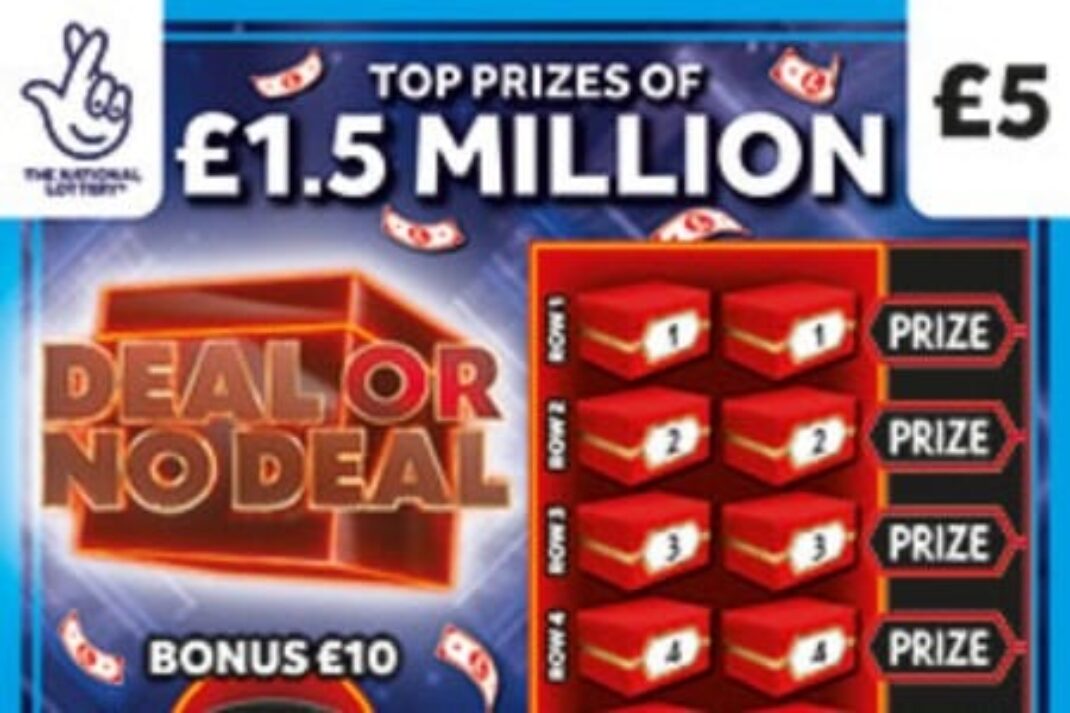 Scratch card Deal Or No Deal (The National Lottery) | 🍀 Bonus-Menu.co.uk