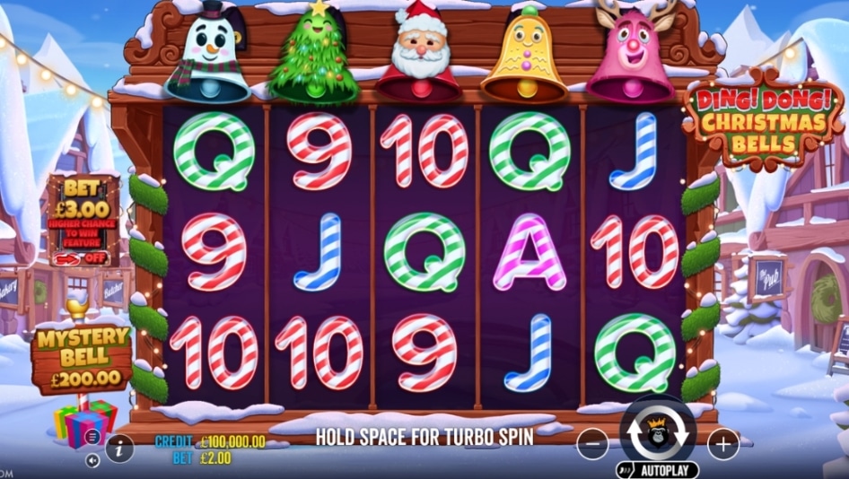 Ding Dong Christmas Bells online slot for free (No-deposit Click & Play ...